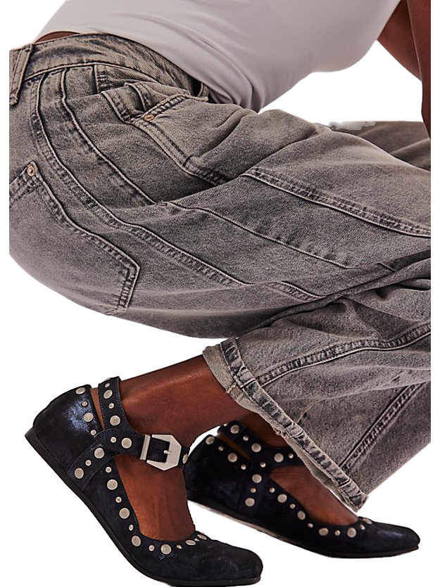FREE PEOPLE Mystic Mary Jane Flats